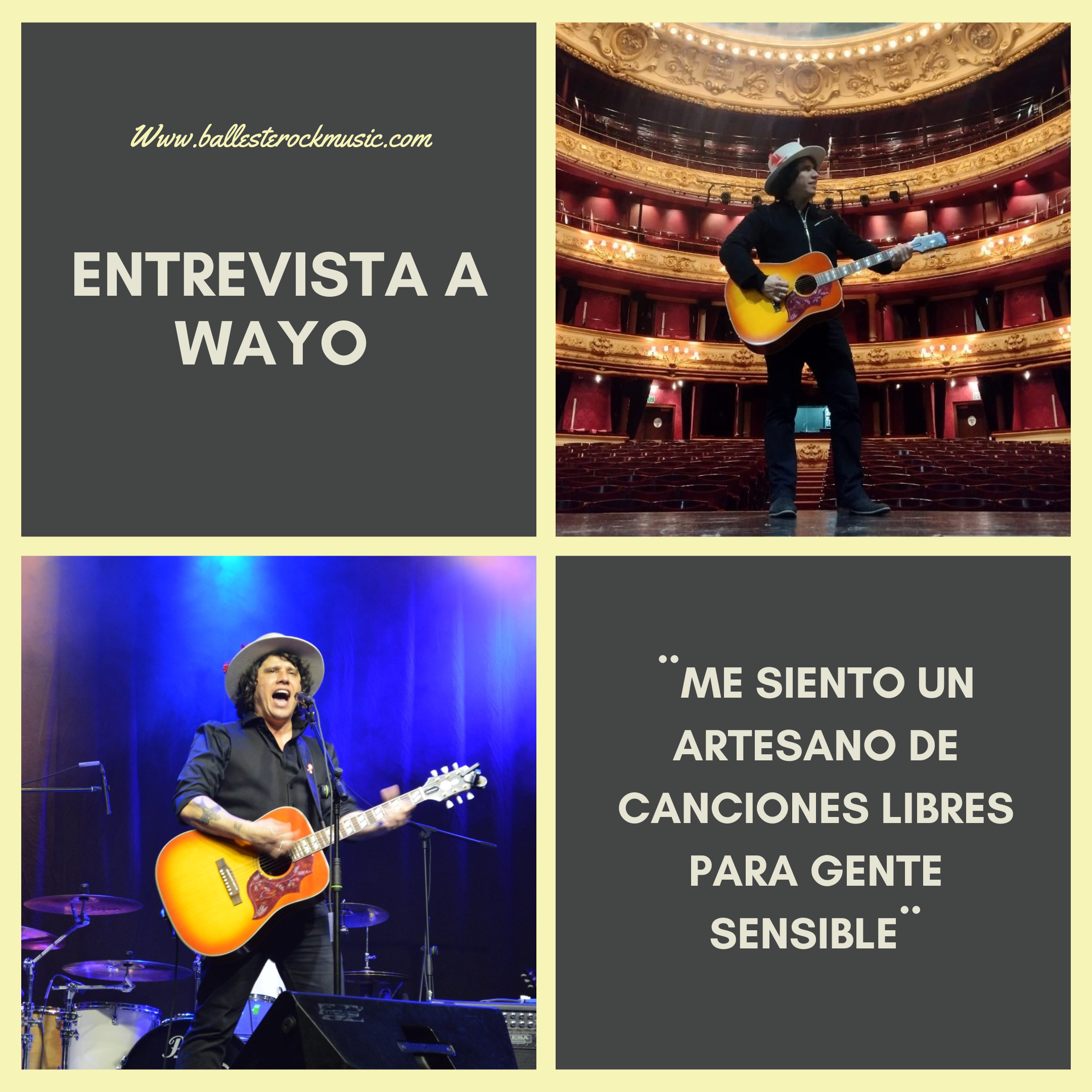 Entrevista a Wayo – BALLESTEROCK