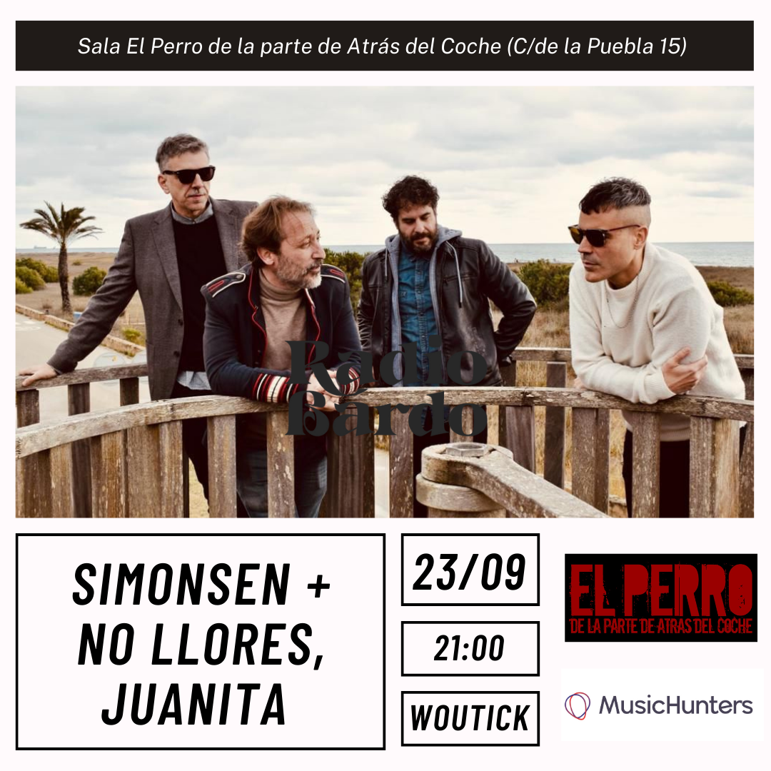 Simonsen presentan concierto en madrid – BALLESTEROCK